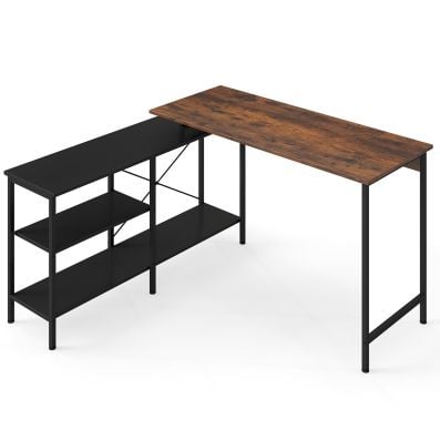 Wendbarer L-förmiger Schreibtisch Eck-Gaming-Schreibtisch mit 2 ...